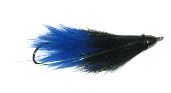 Micro Moal Leech, Black/Blue , Fly Fishing Shop: Thomas and Thomas ...